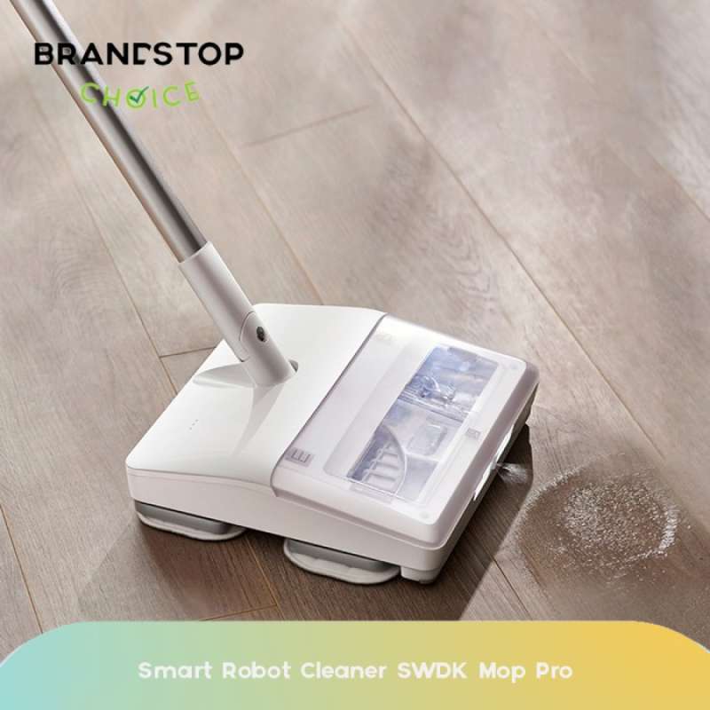 Jual Alat Pel Lantai Otomatis Elektrik Smart Robot Cleaner SWDK Mop Pro ...