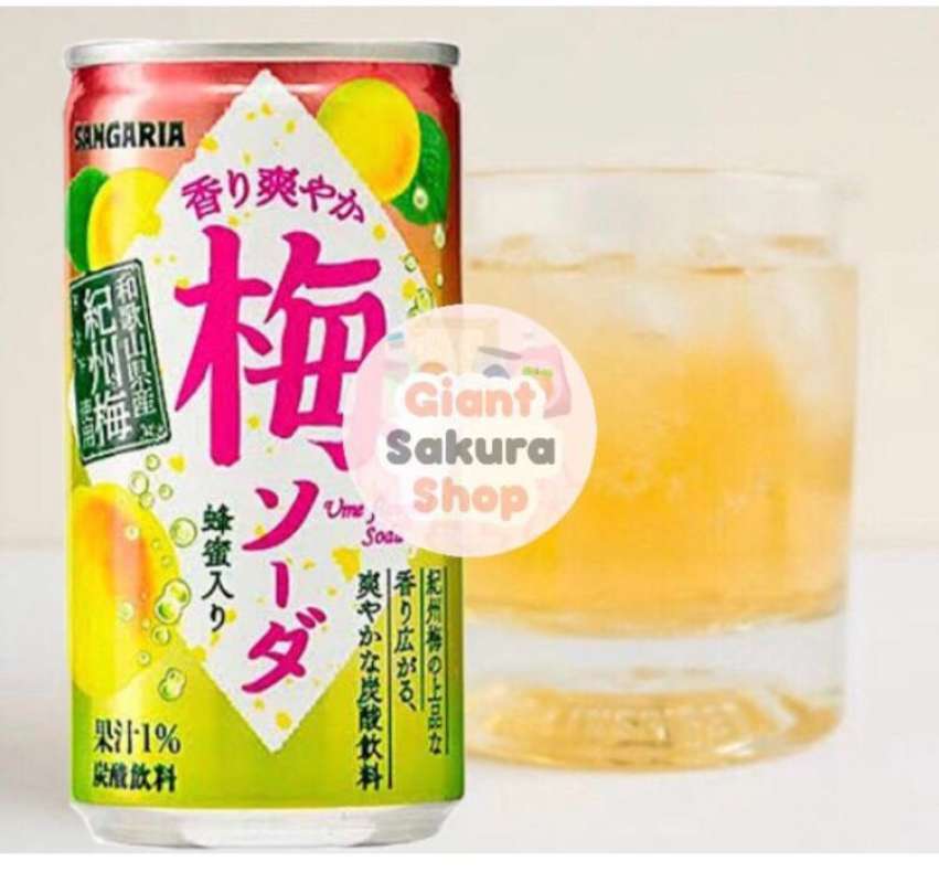 Jual Sangaria Ume Soda 190ml / minuman jepang / minuman di Seller Giant Sakura Shop - Sunter ...
