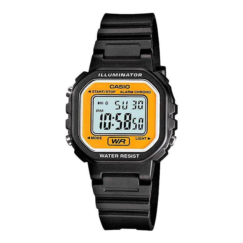 Jual Casio General LA-20WH-9ADF Ladies Digital Dial Black Resin Band [Machtwatch] di Seller ...