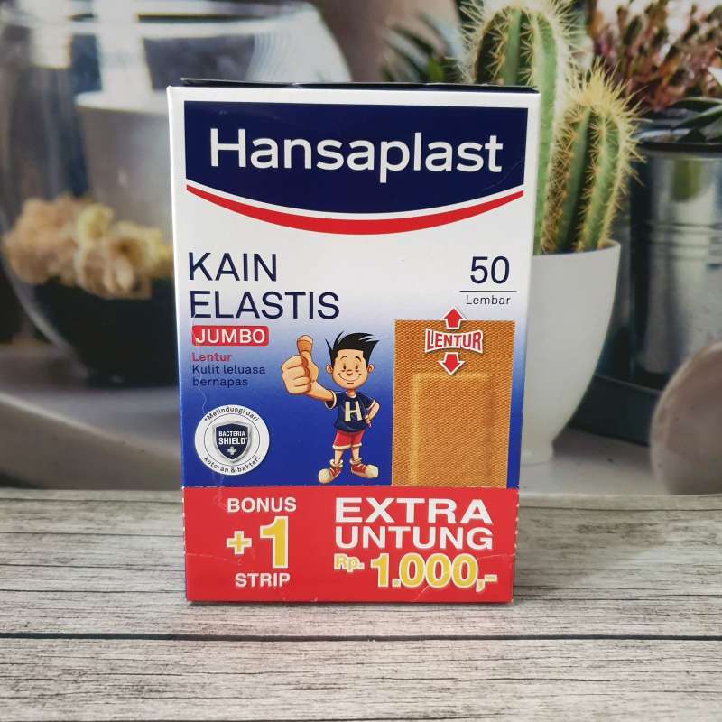 Jual Hansaplast Kain Elastis Jumbo Box Isi 50 Lembar - Ukuran Jumbo Di ... Jual Hansaplast Kain Elastis Jumbo Box Isi 50 Lembar - Ukuran Jumbo Di ...