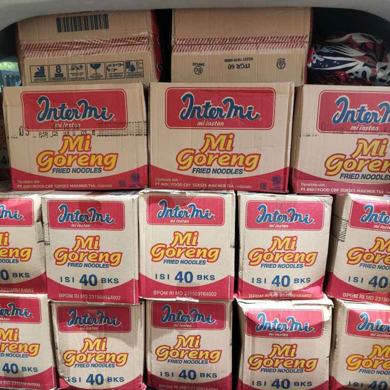 Jual Intermi goreng / mie instan murah 1 karton / intermi indofood di ...