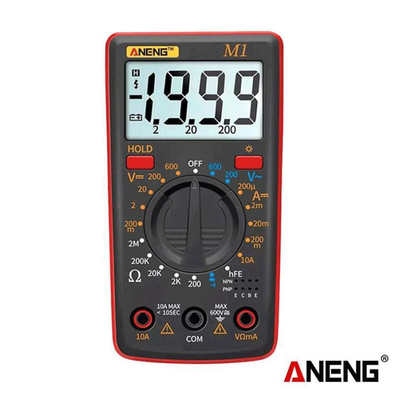 Promo Aneng M1 Digital Multimeter Voltage Tester DC AC Original Diskon ...
