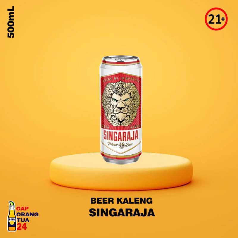 Jual Beer Singaraja Kaleng 500 mL Original di Seller Cap Orang Tua 24 ...