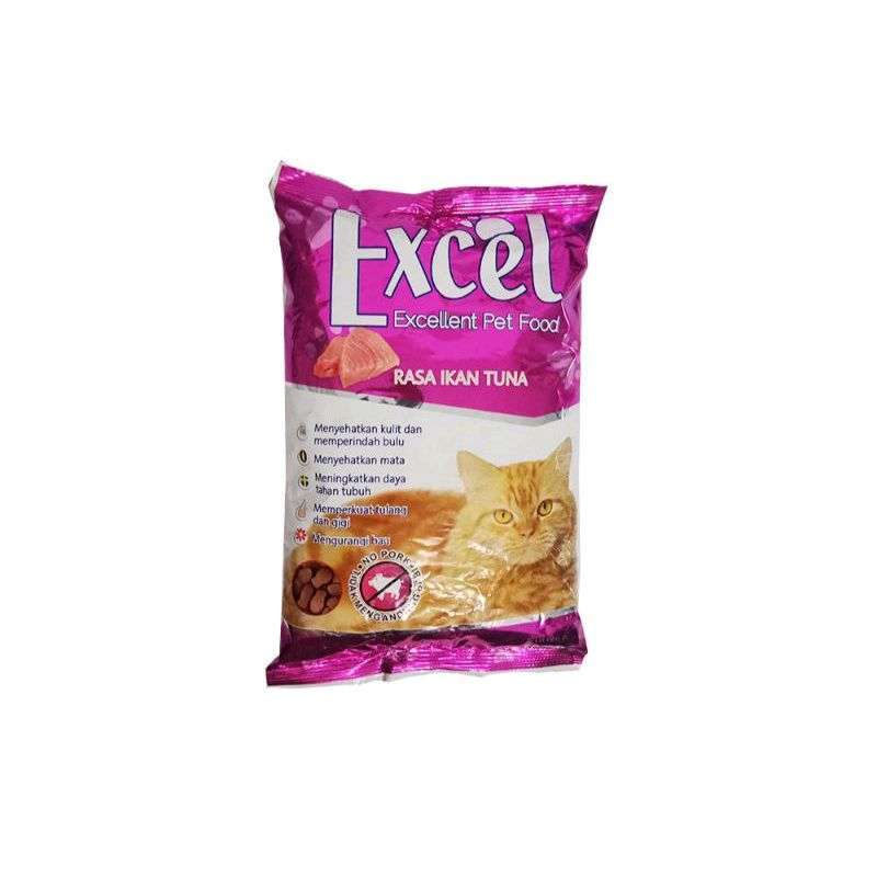 Jual Excel Excellent Pet Food Makanan Kucing Kemasan 500 g di Seller ...