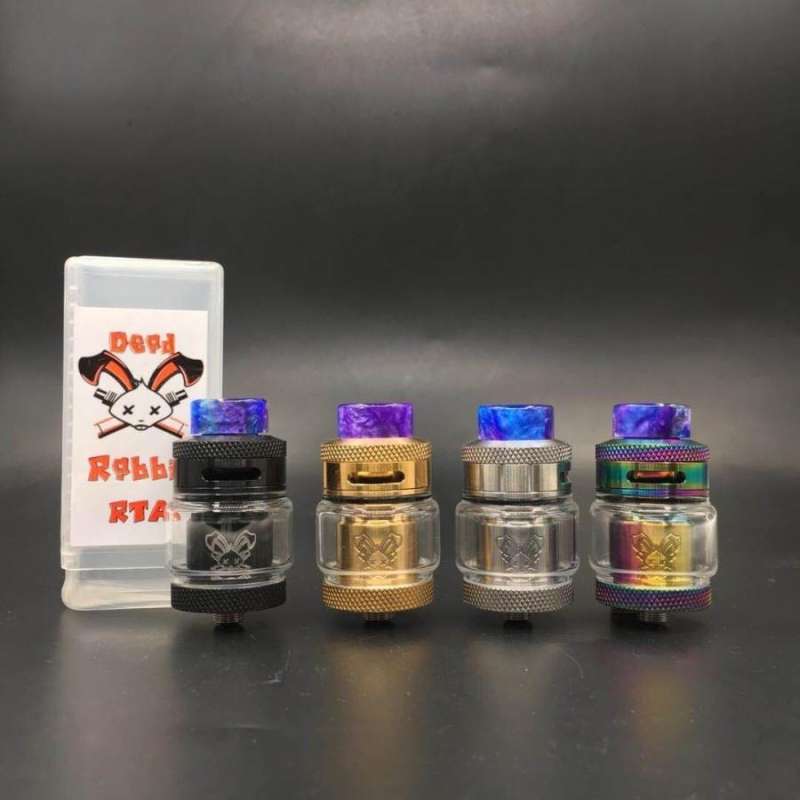 Jual Hellvape Dead Rabbit RTA 24mm Premium Quality Clone Vape Vapor ...