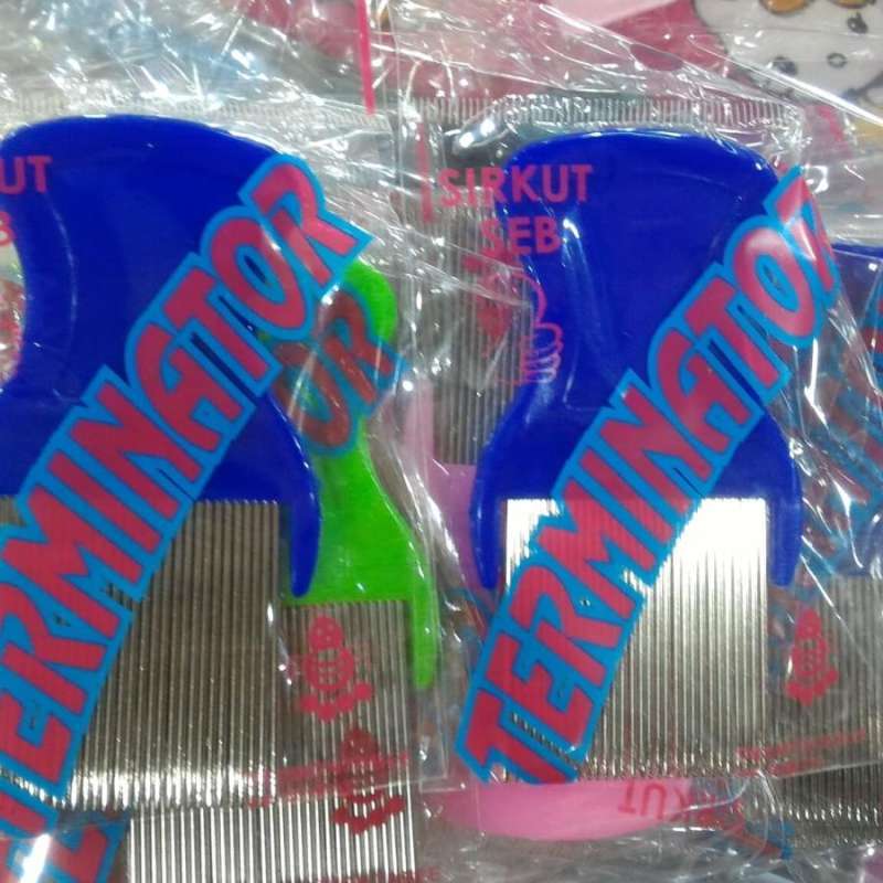 Jual Sisir Serit Kutu Dan Ketombe Besi Logam Rapat Murah di Seller ...