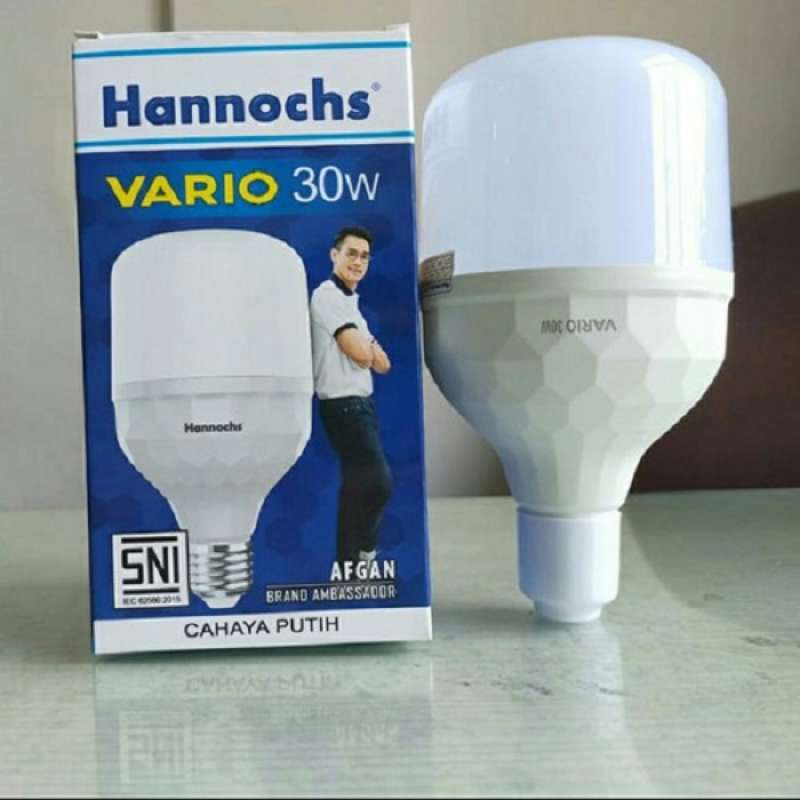 Jual Hannochs Bola Lampu LED BULB 30W Vario Hannochs Kapsul Tabung 30 watt di Seller Sinar ...