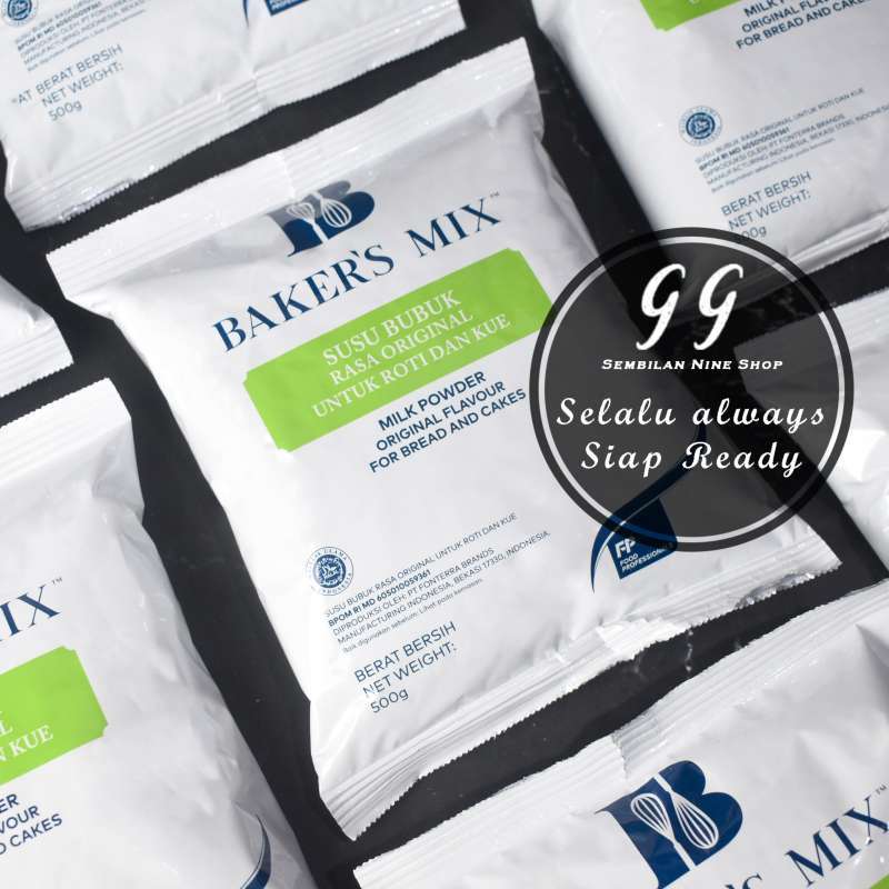 Jual MILK POWDER Baker's Mix 500 Gram Bakers mix Anchor Rasa ORIGINAL ...