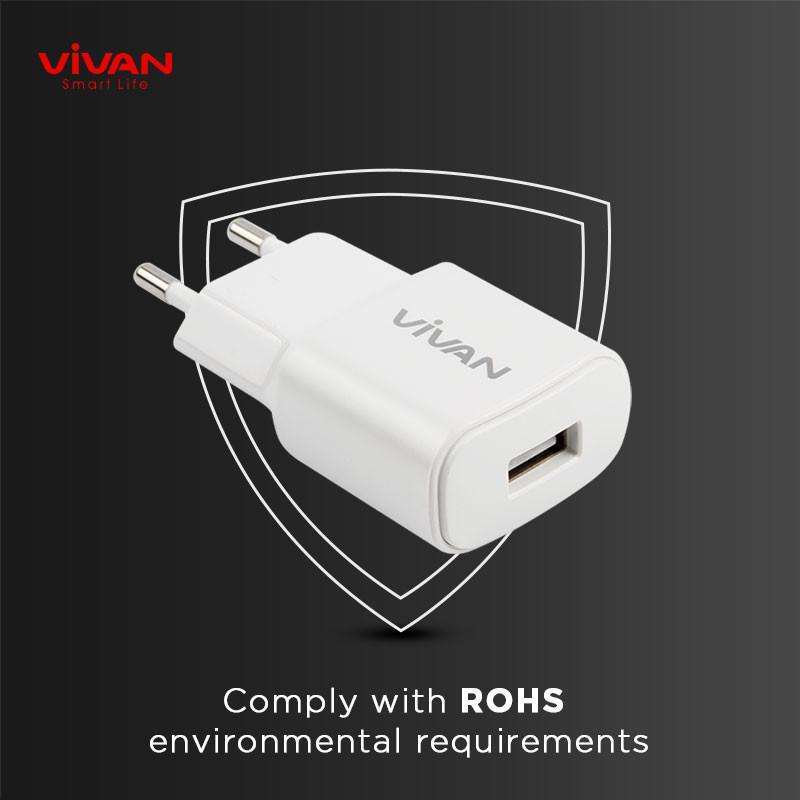 Jual Charger Vivan Power Oval 2a Single Usb Output - Garansi 1 Tahun Di ...
