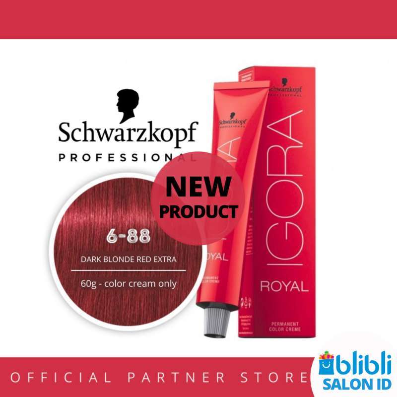 Jual Schwarzkopf Professional Color Cream IGORA ROYAL Hair Color - RED ...