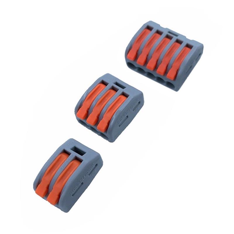 Jual YJCAL EDS Nontransparent 412 Wago Type Wire Connector 222 Series ...