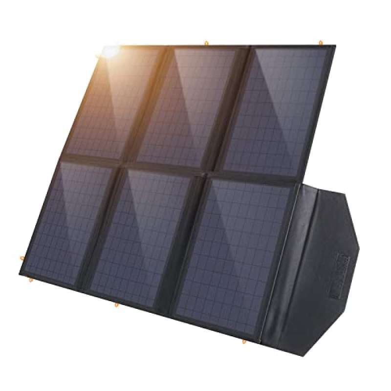 Promo FlexSolar 60W Foldable Solar Charger Panel Kit, Portable Solar ...