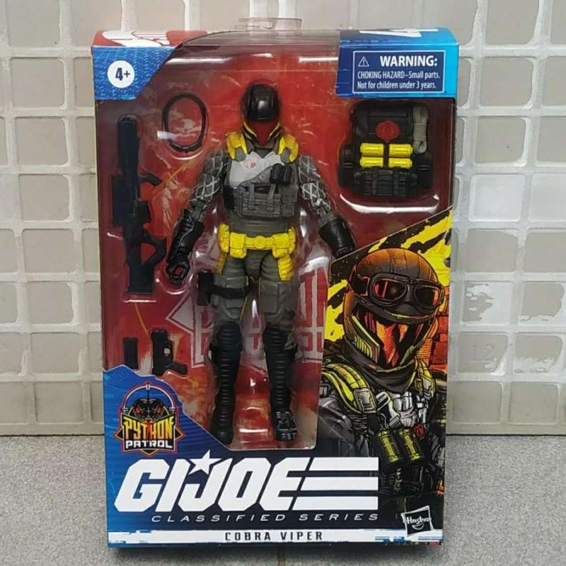 Jual HASBRO GI-JOE CLASSIFIED SERIES PYTHON PATROL COBRA VIPER GIJOE di ...