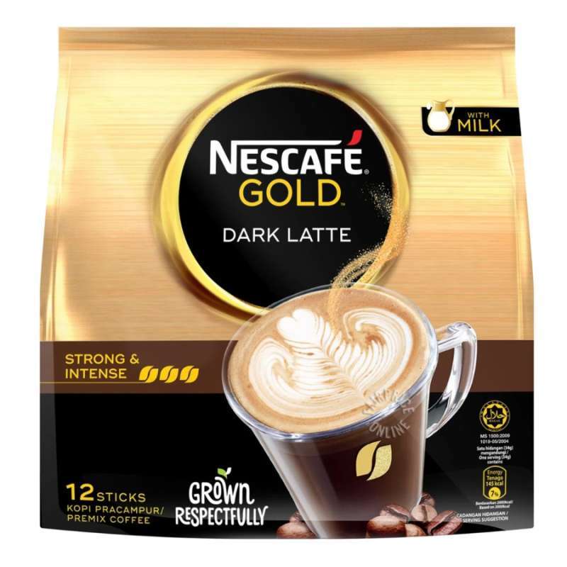 Jual Nescafe Gold Premix Coffee Dark Latte di Seller Gunung Mas ...