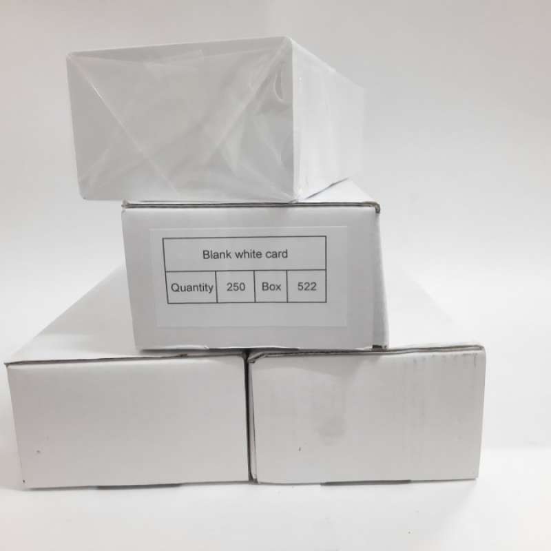 Jual Kartu Pvc Polos / Blank Id Card (Box) di Seller EDOGAWA STORE ...