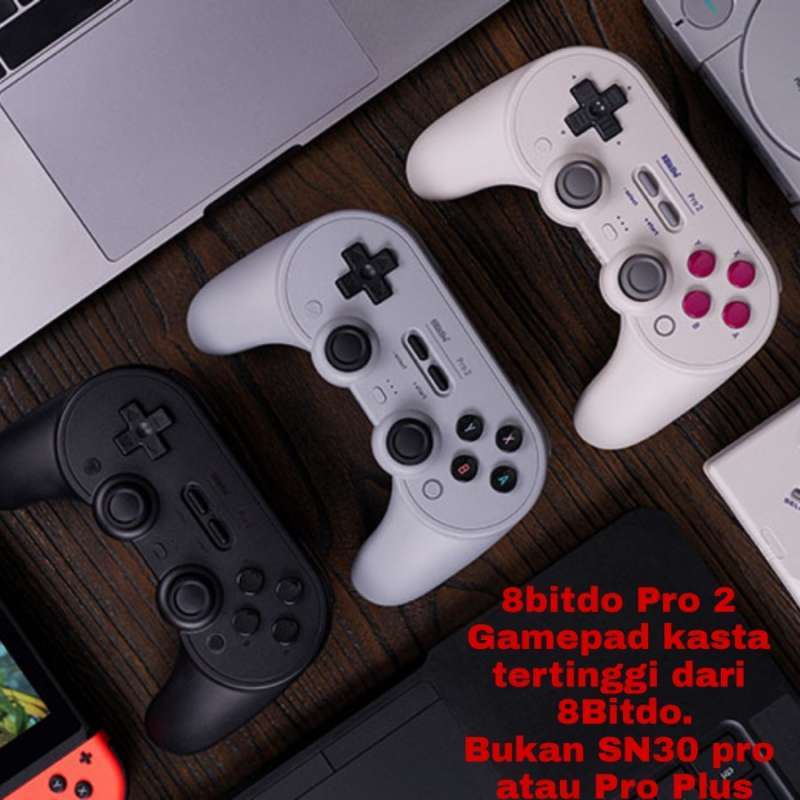Jual 8bitdo Pro 2 Wireless Gamepad Switch Pc Android Macos Joystick Ori ...