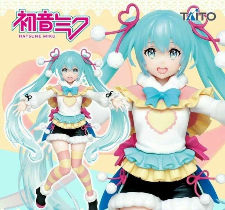 Jual Vocaloid Hatsune Miku Figure Winter Image Original TAITO di Seller Dcute's Shop - Belakang ...