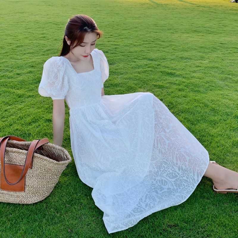 Jual MIDI DRESS PUTIH PANTAI POLOS di Seller allout.store - Muktisari ...