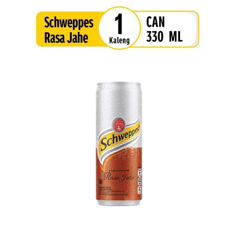 Jual SCHWEPPES GINGER ALE CAN 330 ML di Seller FRESTIVE SUPERMARKET ...