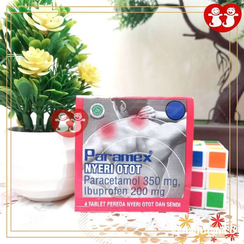 Jual Paramex Nyeri Otot 4 Tablet Pegal Linu Nyeri Otot Nyeri