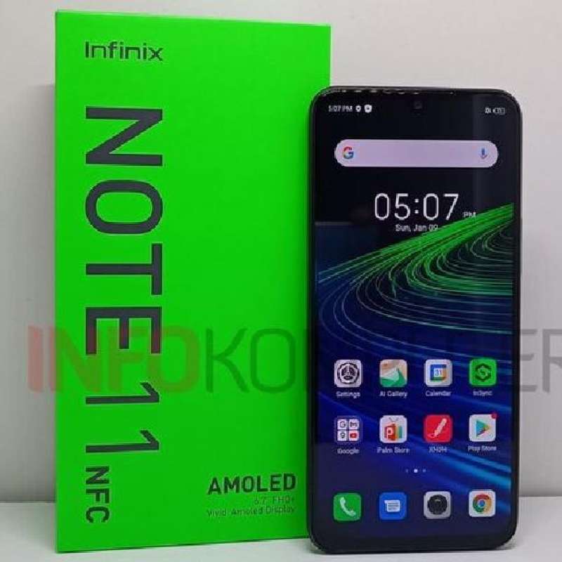 Jual Infinix Note 11 Nfc 6 128 Spesifikasi Original, Murah & Diskon ...