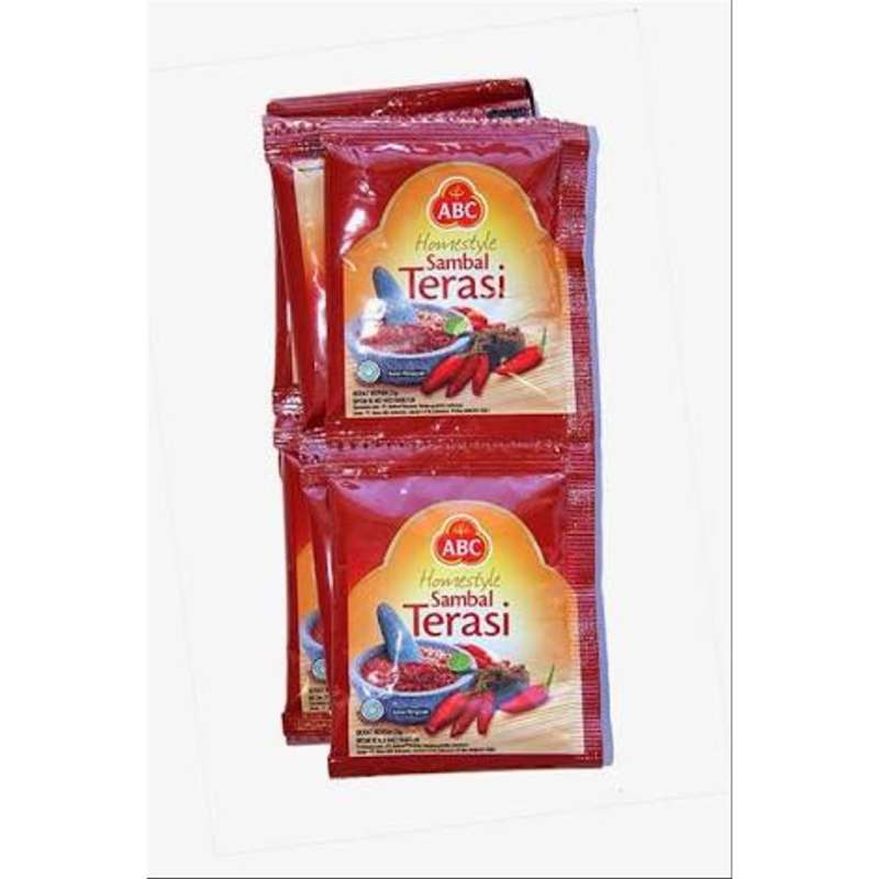 Jual Sambal Terasi abc sachet isi 10 / Sambel Terasi ABC Homestyle ... Jual Sambal Terasi abc sachet isi 10 / Sambel Terasi ABC Homestyle ...
