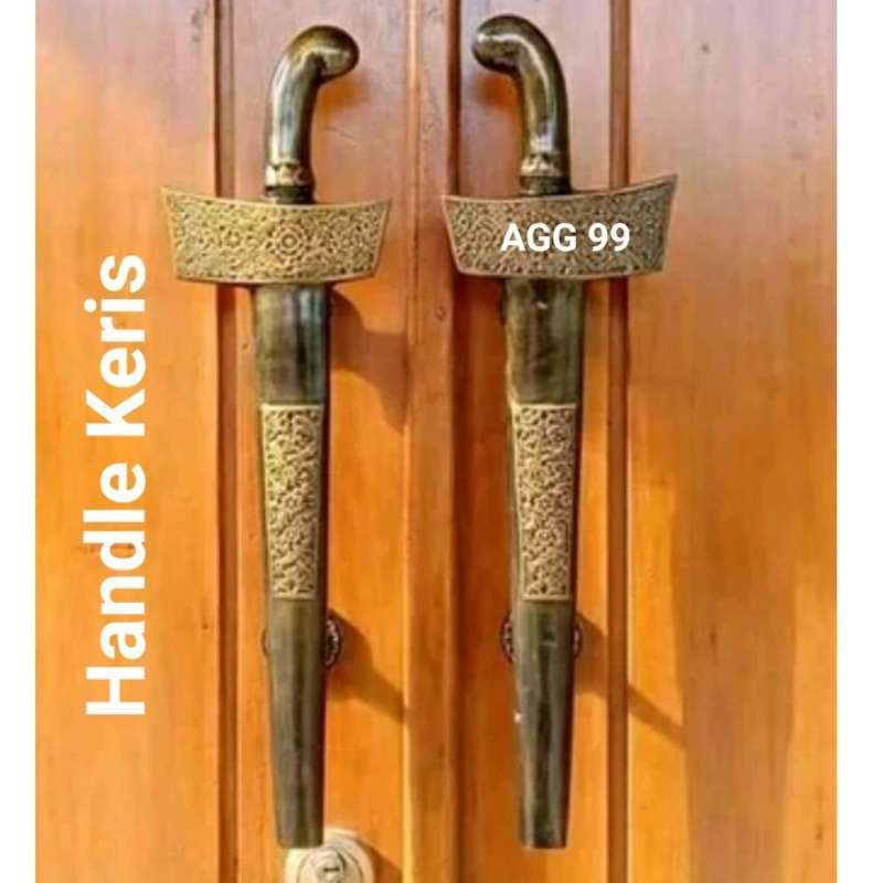 Jual Handle keris / Handle pintu keris / Gagang pintu keris nusantara ...