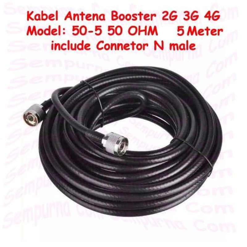 Jual Kabel Antena Signal 2g 3g 4g 50-5 50 Ohm 10 20meter Gsm Wcdma Lte - 5meter Di Seller ...