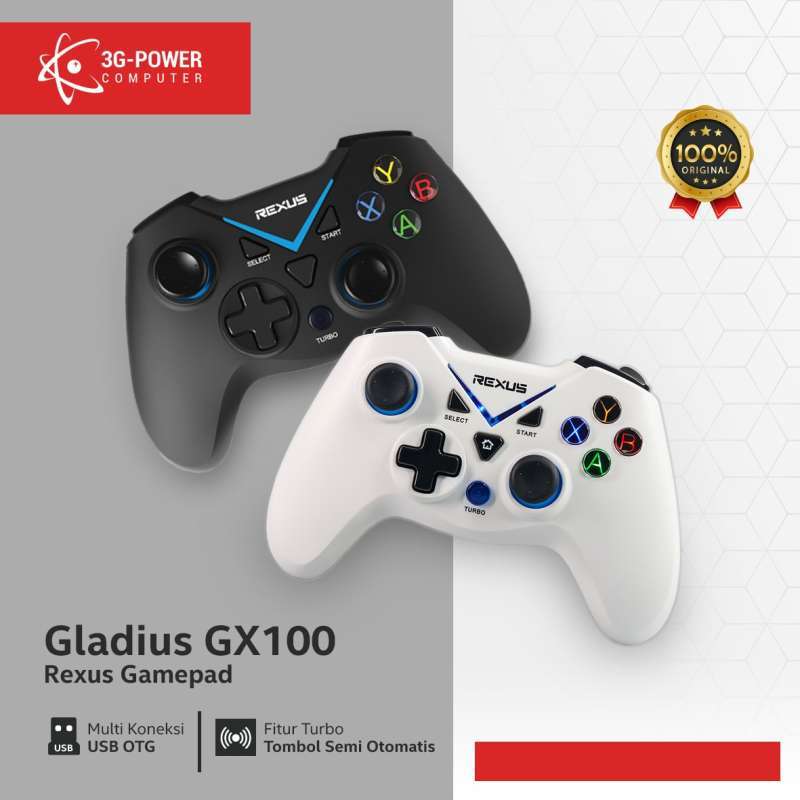 Promo Rexus Gladius GX100 Wireless Joystick / Gamepad / Gaming ...