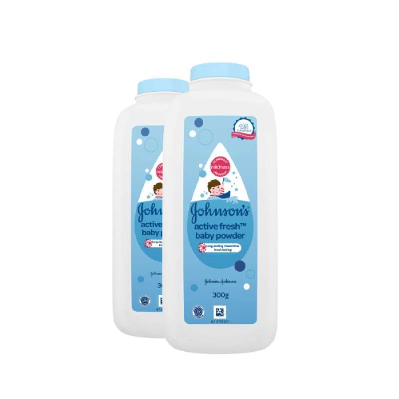 Promo Oem Johnson'S Active Fresh Baby Powder - Bedak Bayi 300Gr - Isi 2 ...