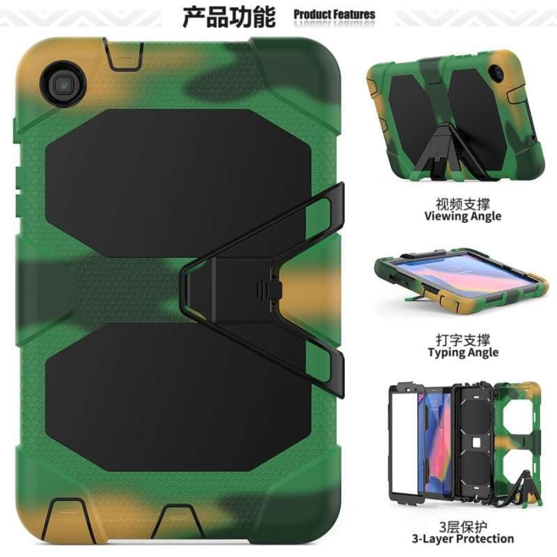 Promo huawei matepad T10 T10s rugged armor silicon casing soft cover ...