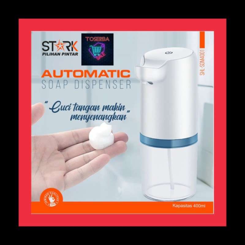 Promo Tempat Sabun Otomatis / Soap Dispenser Automatic 400 Ml - Stark ...