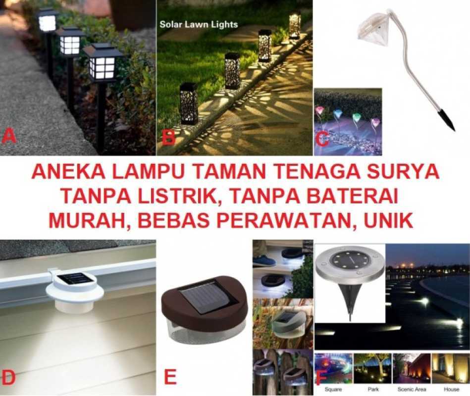 Jual Lampu Taman Led Tenaga Surya Lampu Taman Tanpa Listrik Ataupun ...