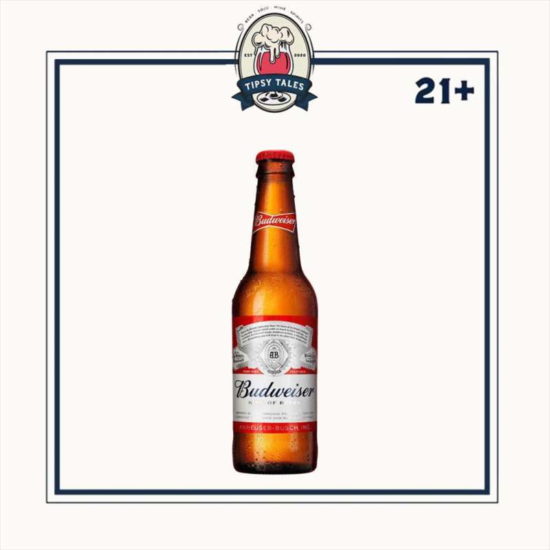 Jual Budweiser Beer Pint 330ml di Seller Tipsytales - Kapasari, Kota ...