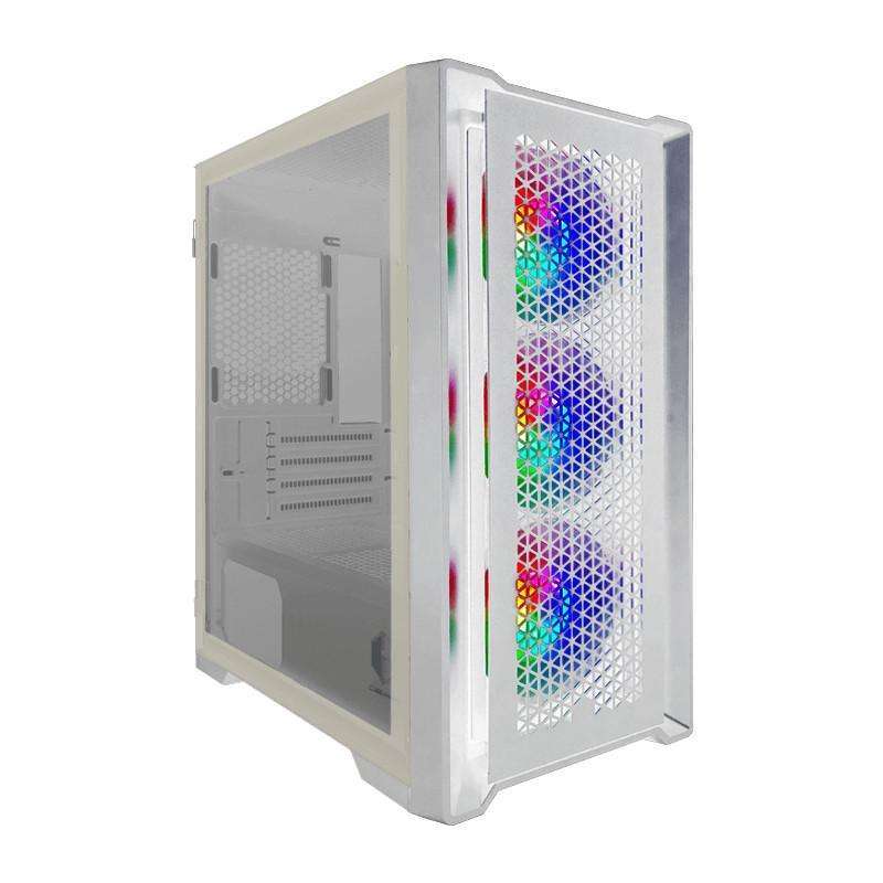 Jual Cube Gaming Alta Free 3 Fan RGB mATX Gaming Case - Putih di Seller ...