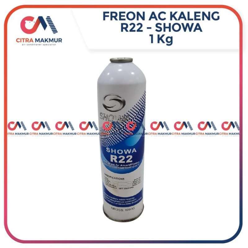Jual Freon R22 Kaleng Showa original Refrigrant AC R 22 Tabung Can Isi 1 kg di Seller Citra ...