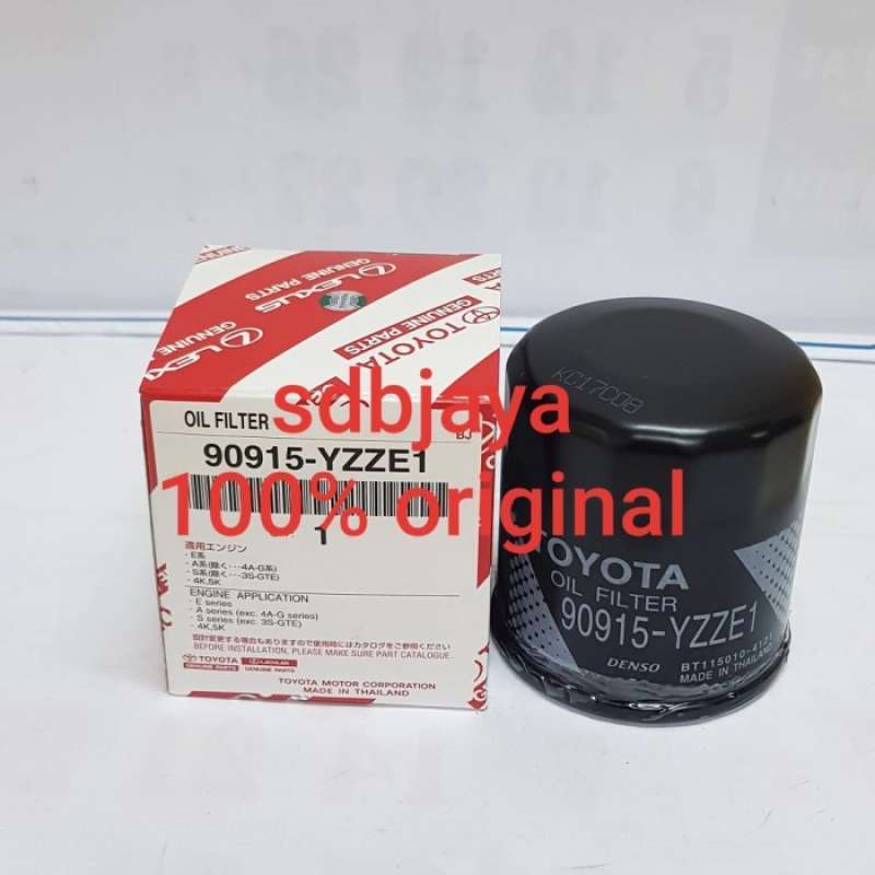 Jual FILTER OLI OIL STARLET SOLUNA VIOS YARIS COROLLA GREAT ALTIS 100% ...