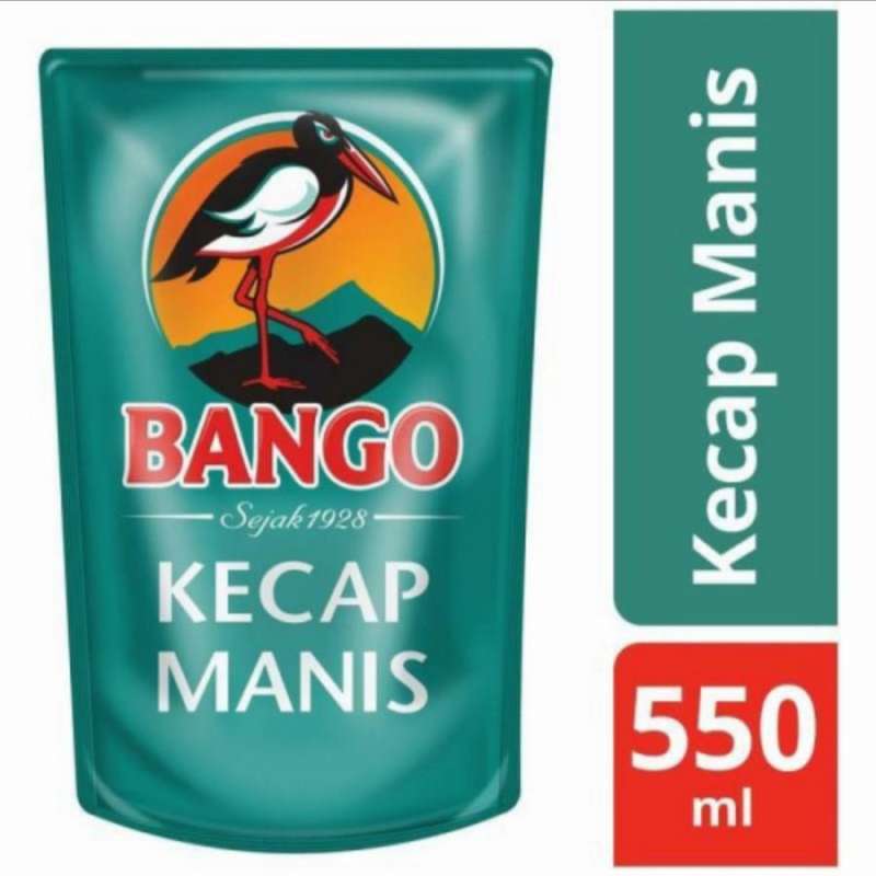Jual Bango Kecap Manis Pouch 550 ml - Kecap Manis Refill, Soy Sauce di ...