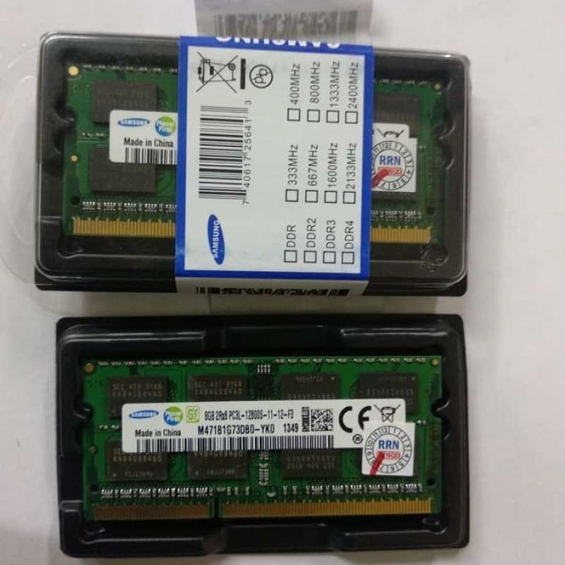 Promo Ram Samsung 8Gb Ddr3L 1600 (Pc3L-12800) So-Dimm Laptop Memory Diskon 10% di Seller Ghazlan ...