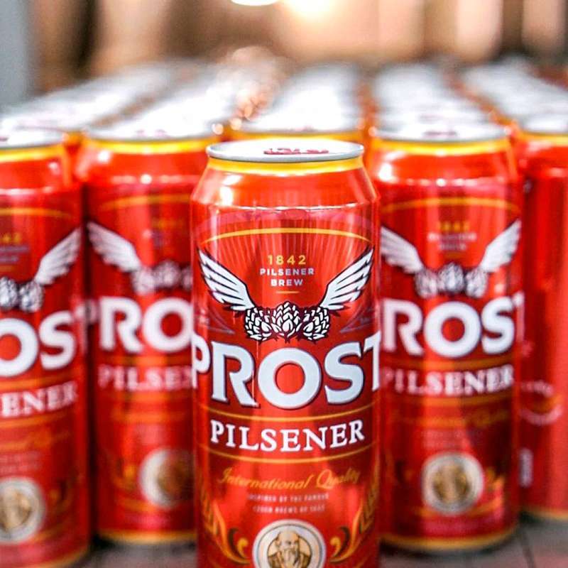 Jual Prost Pilsener Bir Kaleng 500 Ml Prost Beer Prost Bir Prost ...