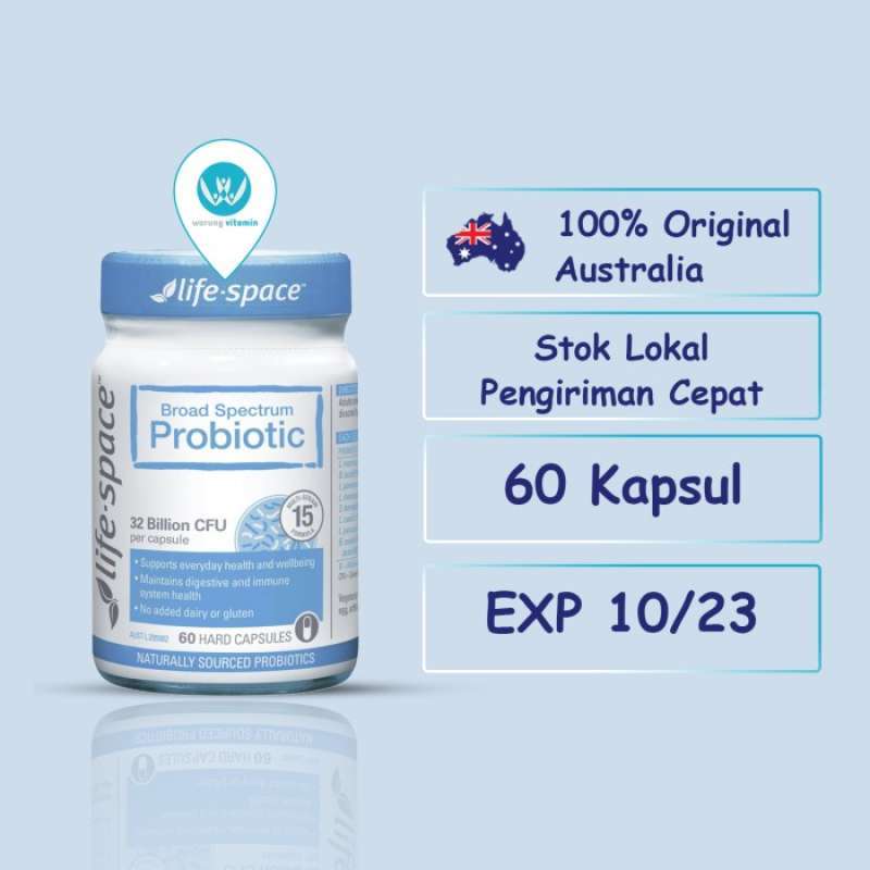 Promo Life Space Broad Spectrum Probiotic Probiotik Australia 60 ...