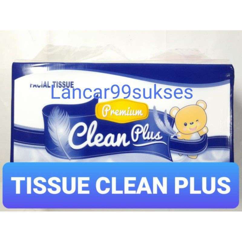 Jual Tisu Tissue Clean Plus 180 sheets Facial Tissue di Seller ...