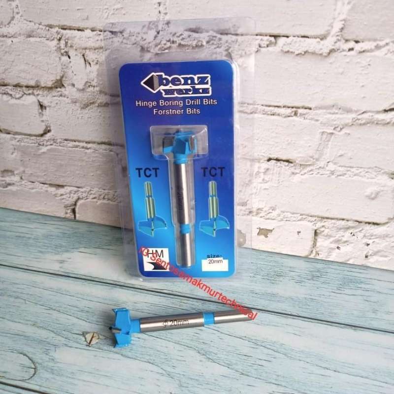 Jual BENZ 20MM Mata Bor Profil Engsel Sendok Gelap kayu Forstner TCT 20 ...