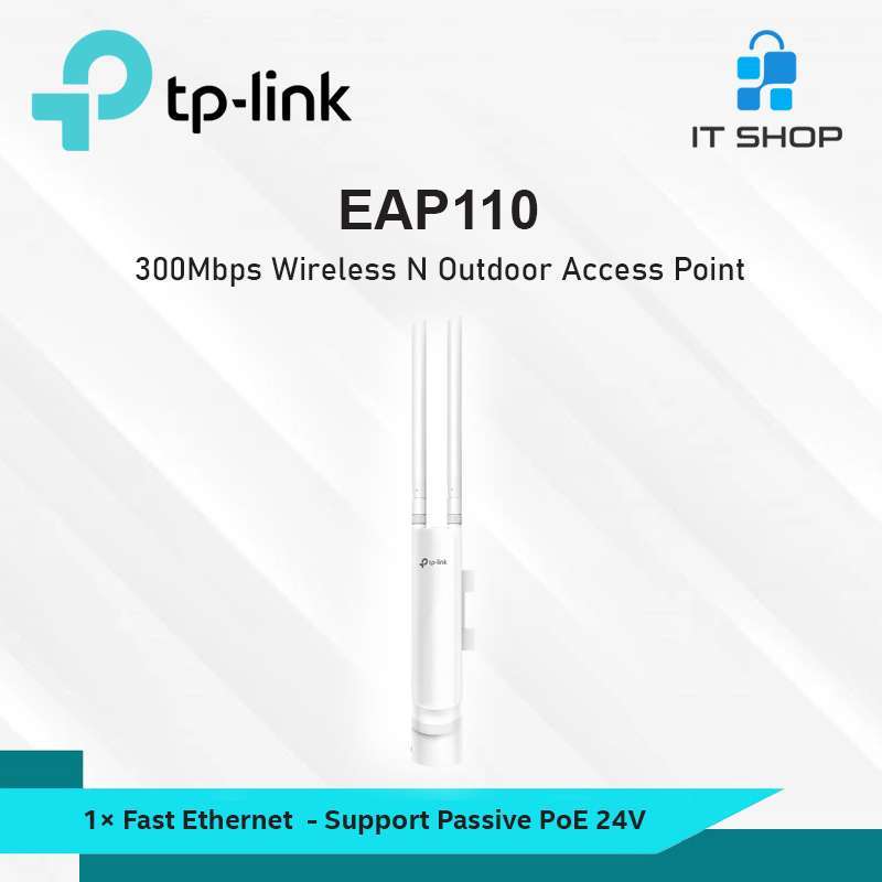 Jual TP-Link EAP110-Outdoor 300Mbps Wireless N Outdoor Access Point di ...