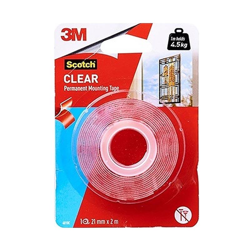 Jual 3M 4010C Scotch VHB Mounting Double Tape - Transparan Bening [21 mm x 2 m] di Seller Saleys ...