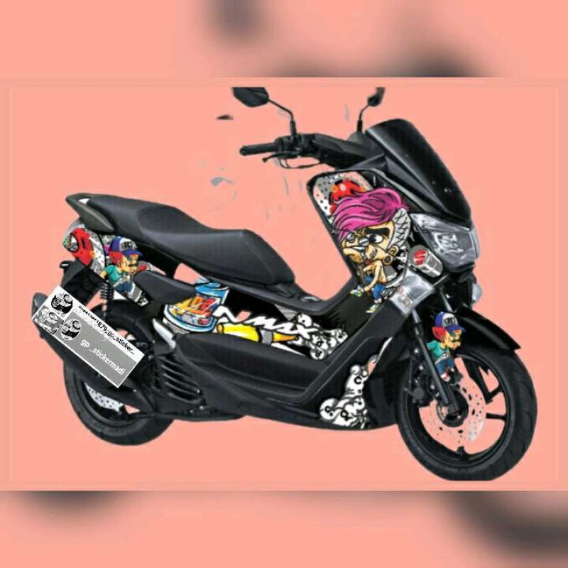 Jual Stiker Decal Motor Yamaha NMAX New Fullbody Stiker Racing ...
