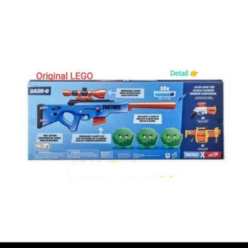 Jual Free Ongkir Nerf Basrr Fortnite Basr-R Bolt Blaster - Hasbro - New ...