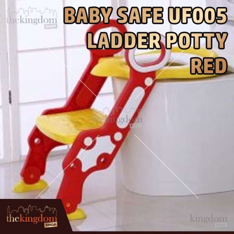 Promo Baby Safe Uf005 Step Ladder Potty Red Kursi Toilet Training Anak ...