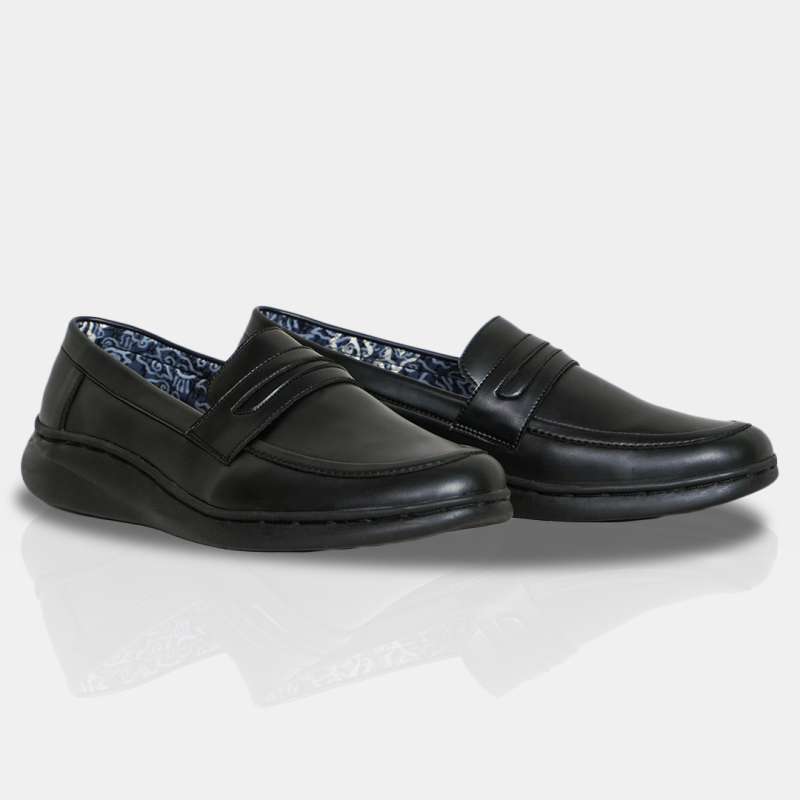 Promo Prodigo * Sepatu Pria Sakala Black | Sepatu Formal | Pantofel ...