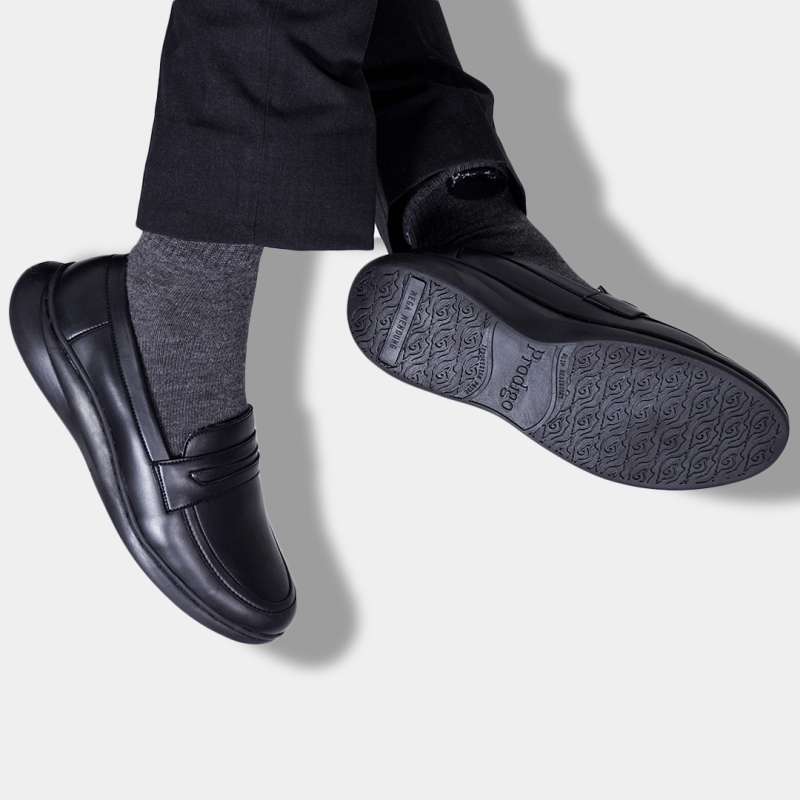 Promo Prodigo * Sepatu Pria Sakala Black | Sepatu Formal | Pantofel ...